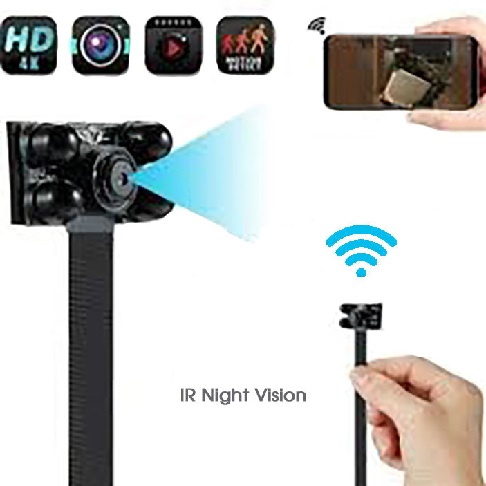 Covert Spy Camera 1080p Recorder Kit, WiFi, IR – Spy Geeks